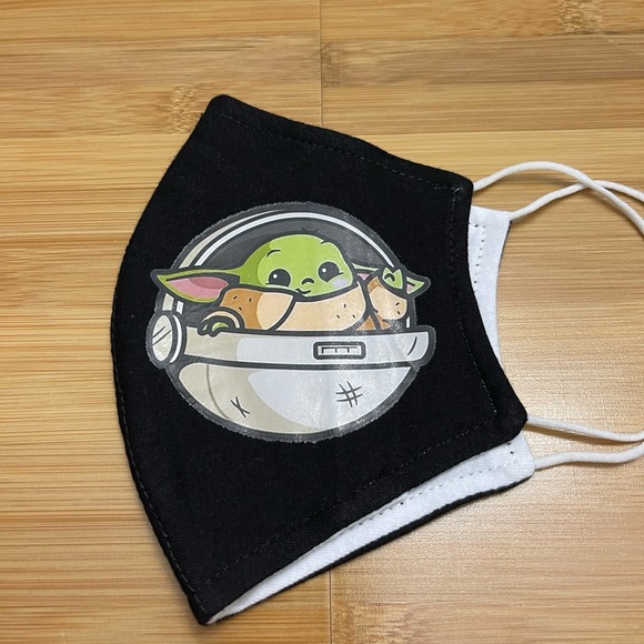 Accessories | Disneys Str Wars Baby Yoda Adult Face Mask | Poshmark